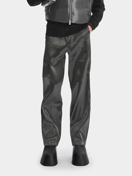 HELIOT EMIL ++ LIQUID METAL TROUSERS